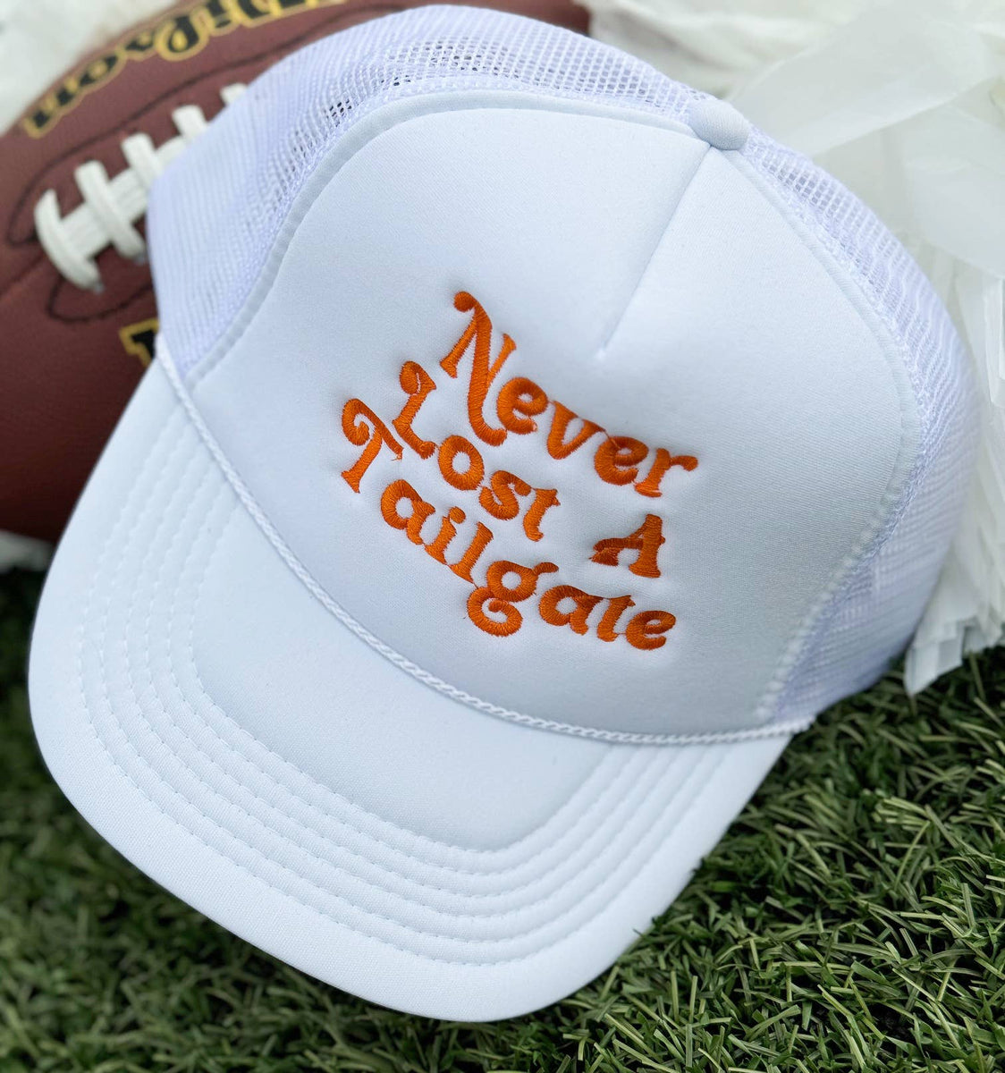 GameDay Trucker Hat, Embroidered – Vol Navy